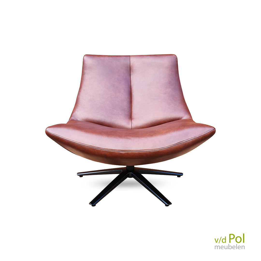 Brede draaifauteuil lage rug Kopen? — VandePolMeubelen