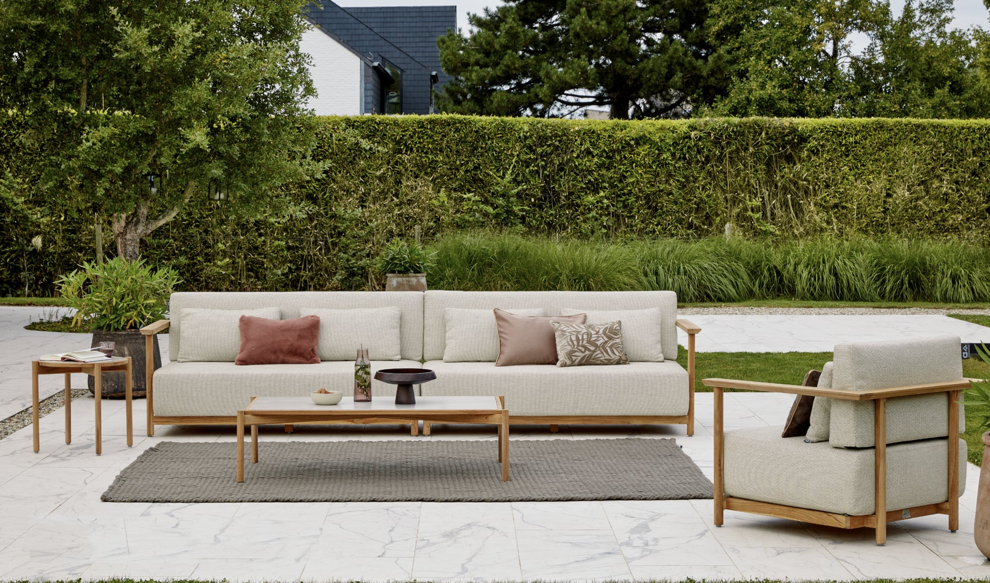 Loungeset St.Lucia teakhout| V/d Pol tuinmeubelen Applebee ...