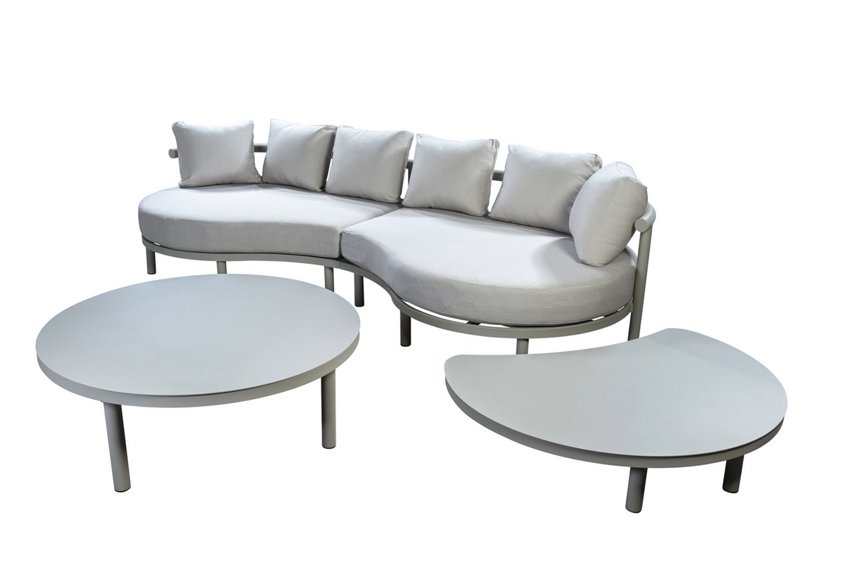Yoi Hoshi Kidney Loungebank | Organisch Design met All-Weather Kussens ...