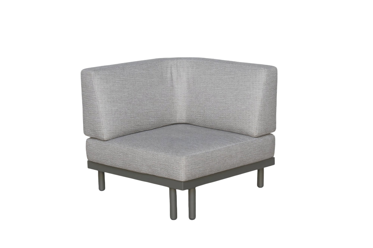 Applebee Maui corner hoekelement | Taupe — VandePolMeubelen