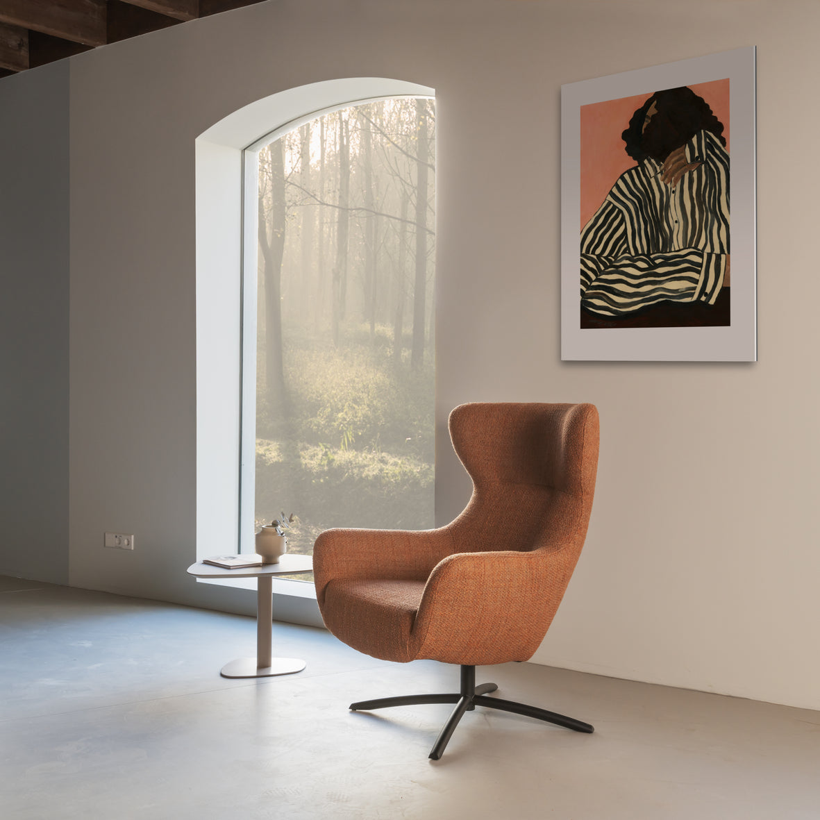 Oranje relaxfauteuil Layla - Ploeg Meru 91 | Bree's New World ...