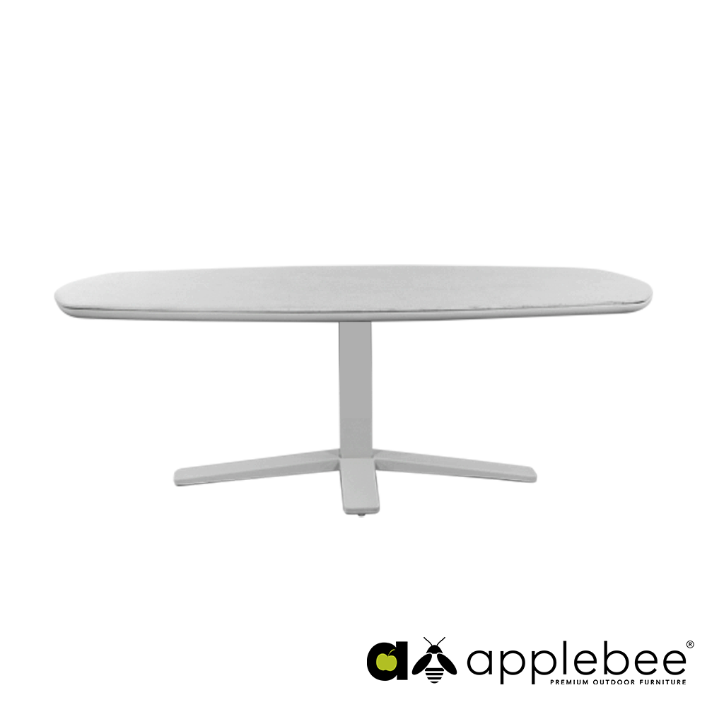 Zanzibar dining table Apple Bee Oyster | Luxe tuintafel buiten ...