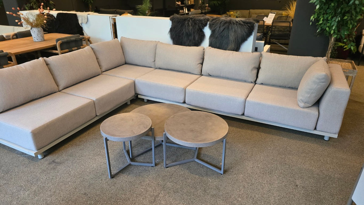 Grote Vallon loungeset van YOI – showroommodel scherp geprijsd! — VandePolMeubelen
